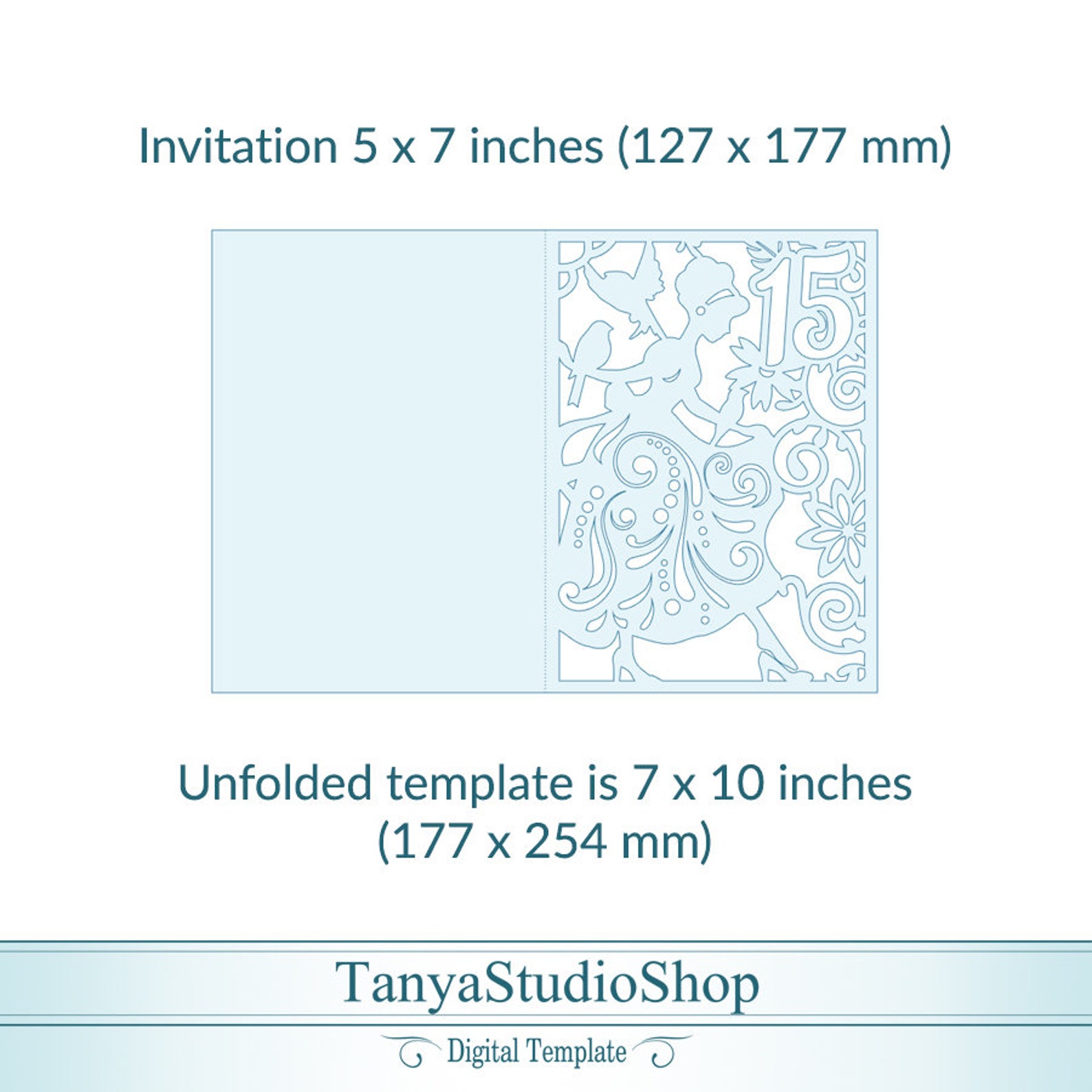 Tarjeta Cenicienta - SVG, cdr, ai, eps, estudio - Plantillas de tarjeta ...
