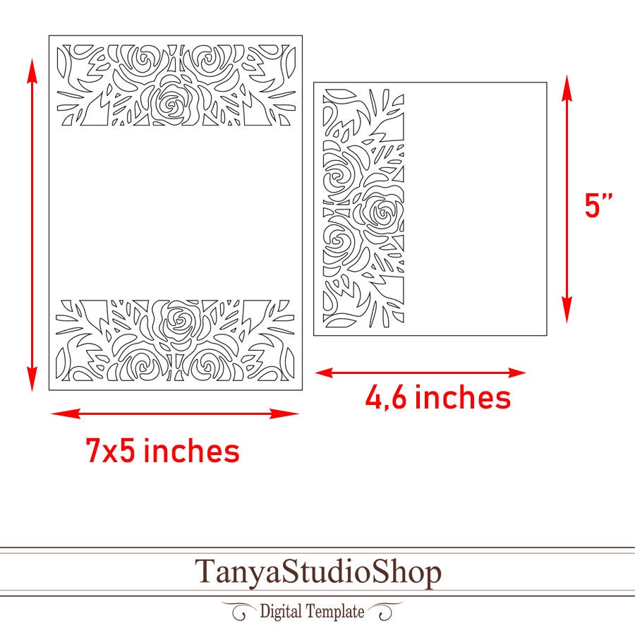 Invitaciones Gran Set SVG dxf ai CRD eps Invitaciones - Etsy México