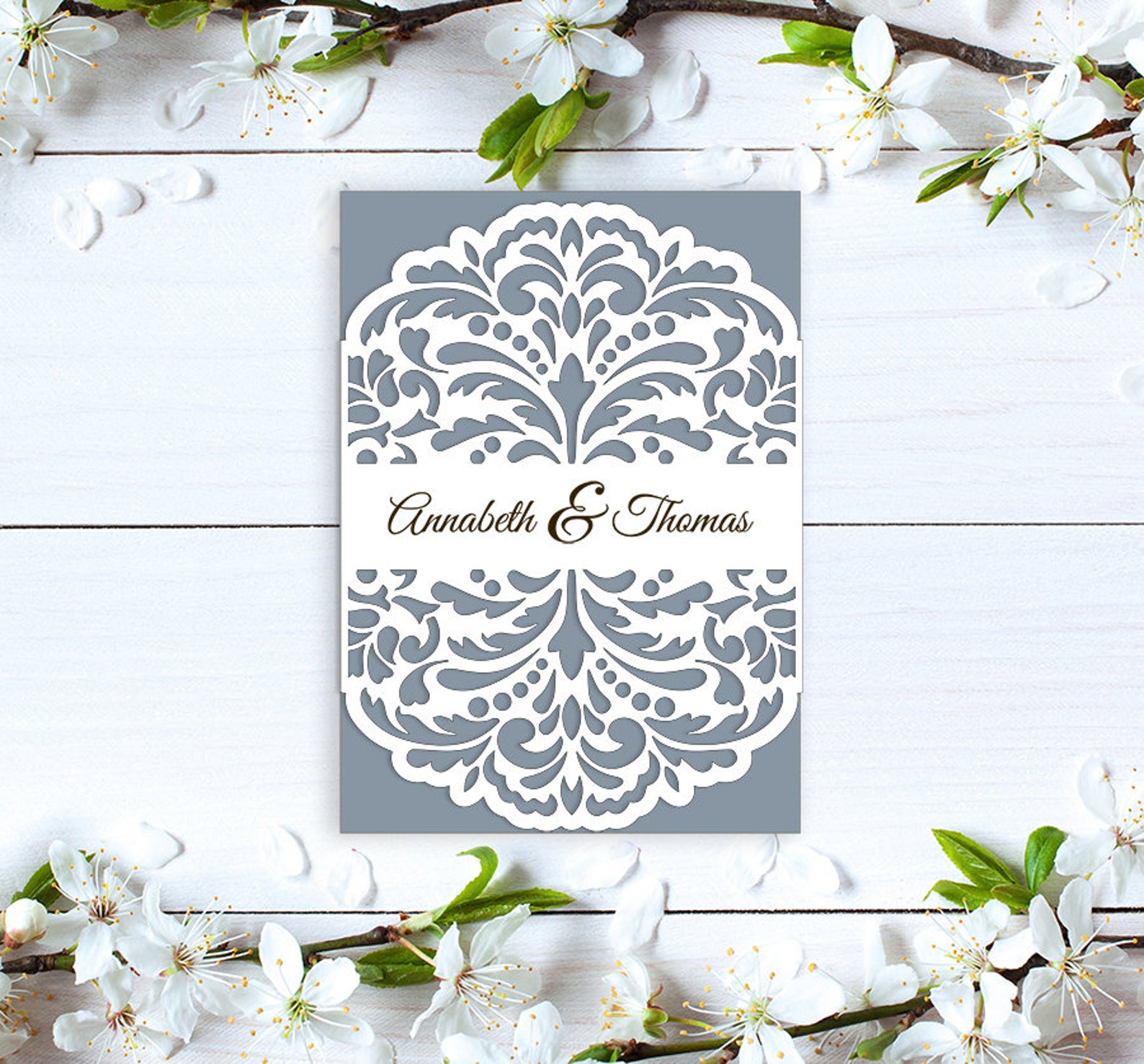 Belly Band Template - SVG, DXF, Ai, CRD, Eps - Laser Paper Cut ...