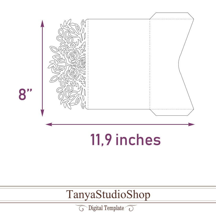 Invitaciones Gran Set SVG dxf ai CRD eps Invitaciones | Etsy México