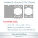 5x7'' Invitation Template SVG, Ai, CRD, Eps, Pdf Laser Cut Template ...