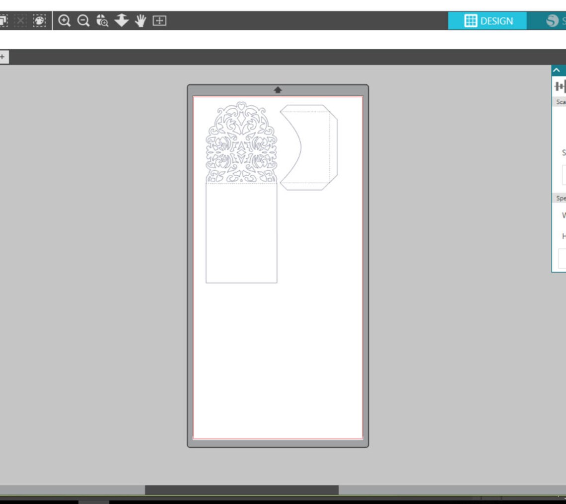 Envelope Template SVG DXF Ai CRD Eps Laser Paper Cut - Etsy