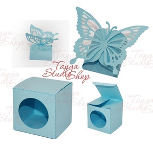 6 Basic Boxes - SVG, Studio3, Dxf, Eps, Ai, Cdr - Commercial Use Ok ...