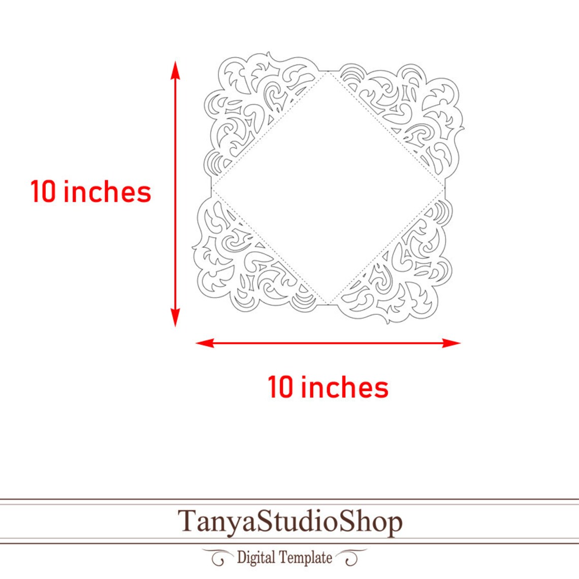 Big Invitation Set SVG Ai CRD Eps Studio3 Cricut | Etsy