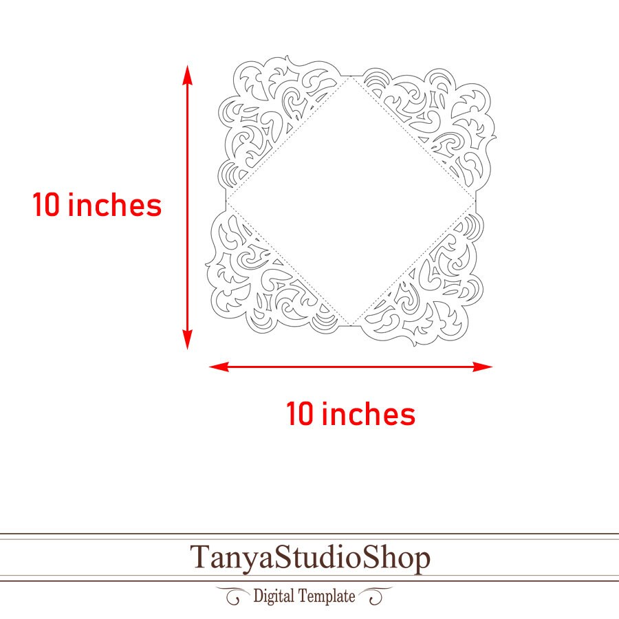 Big Invitation Set SVG Ai CRD Eps Studio3 Cricut - Etsy