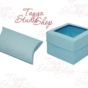 6 Basic Boxes - SVG, Studio3, Dxf, Eps, Ai, Cdr - Commercial Use Ok ...