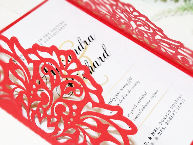 Wedding invitation SVG ai CRD eps Card Templates | Etsy
