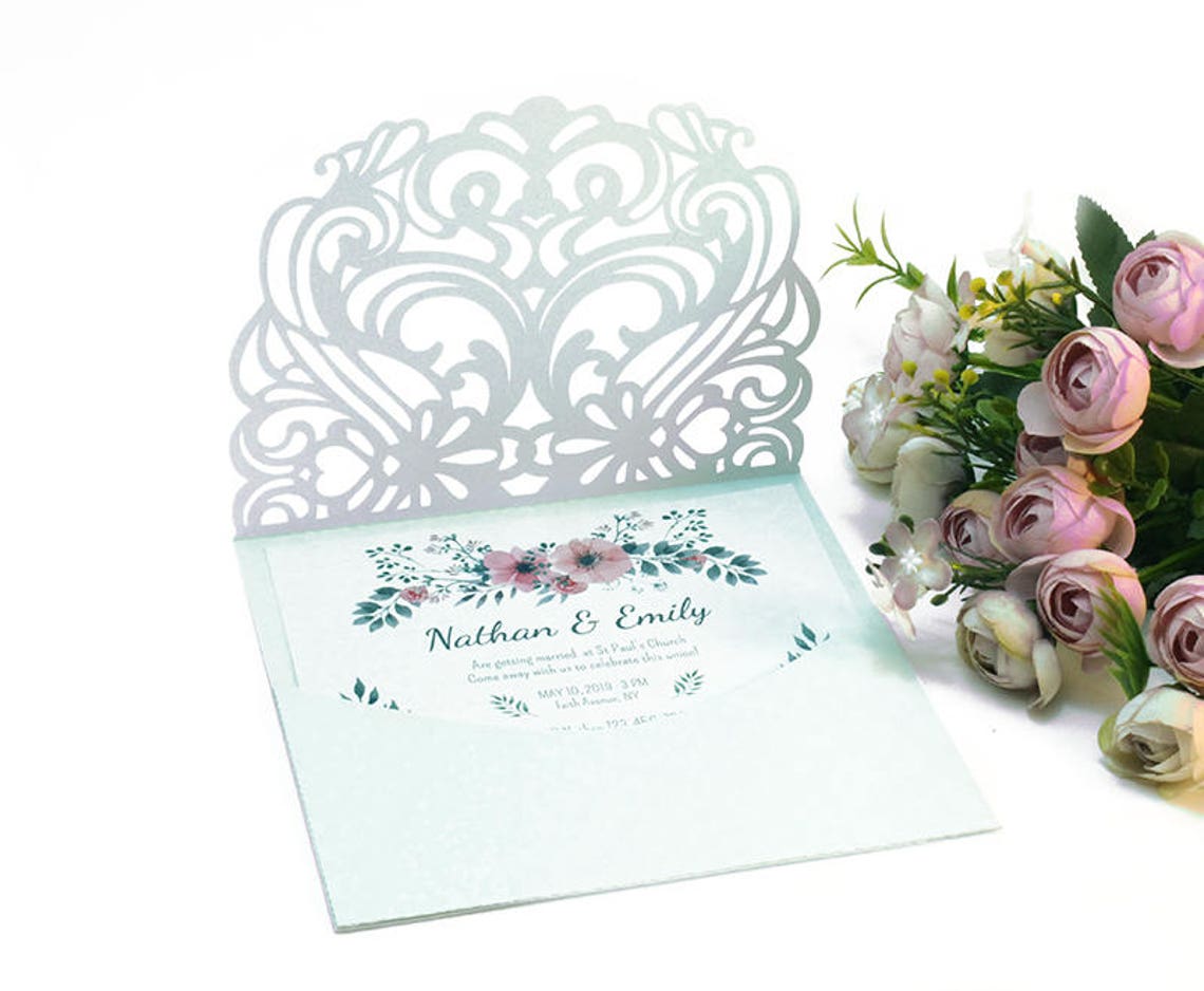 Envelope Template SVG DXF Ai CRD Eps Laser Paper Cut - Etsy