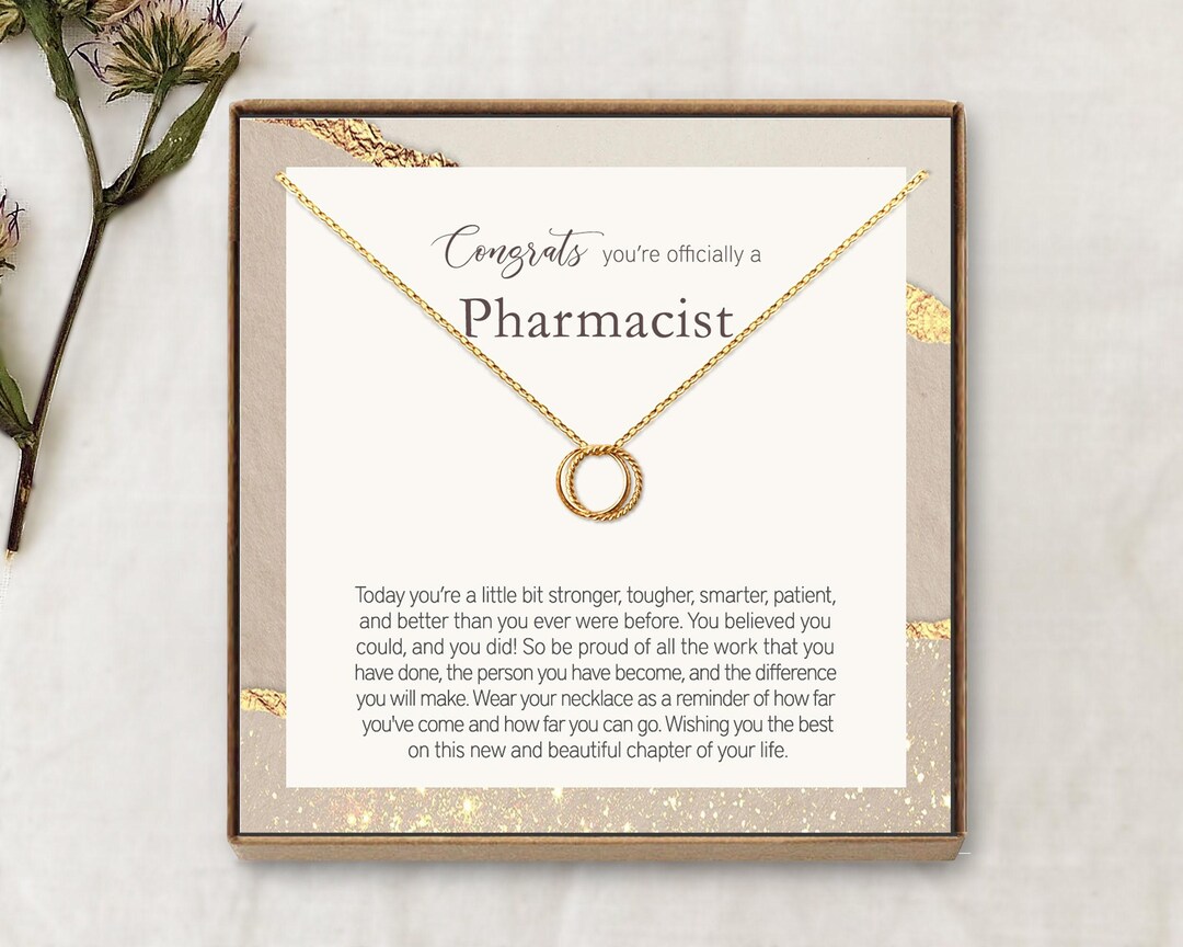 Pharmacist Graduation Gift, College Graduation, for New Grad, Necklace ...