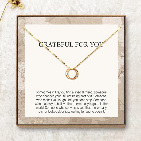 Gratitude Jewelry - Etsy
