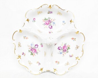 Three Section Dish - Etsy