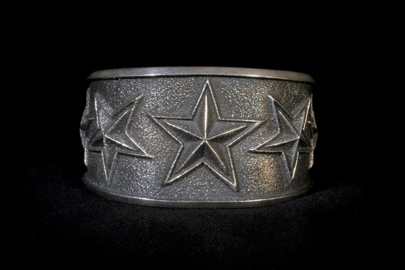 Navajo five star bracelet by Aaron Anderson - Gem
