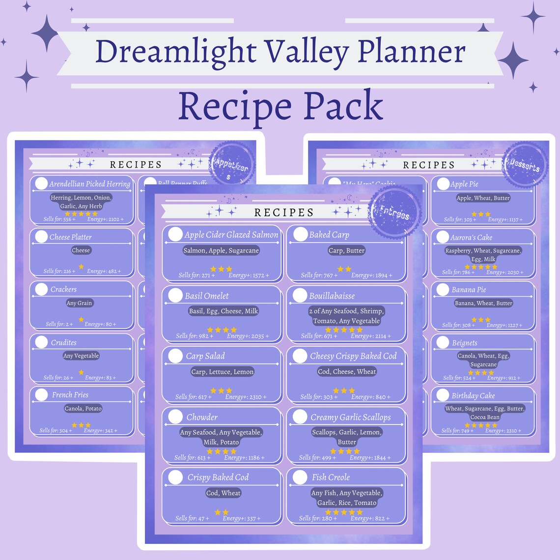 Dreamlight Valley Planner - Full Planner: Characters, Daily Checks ...