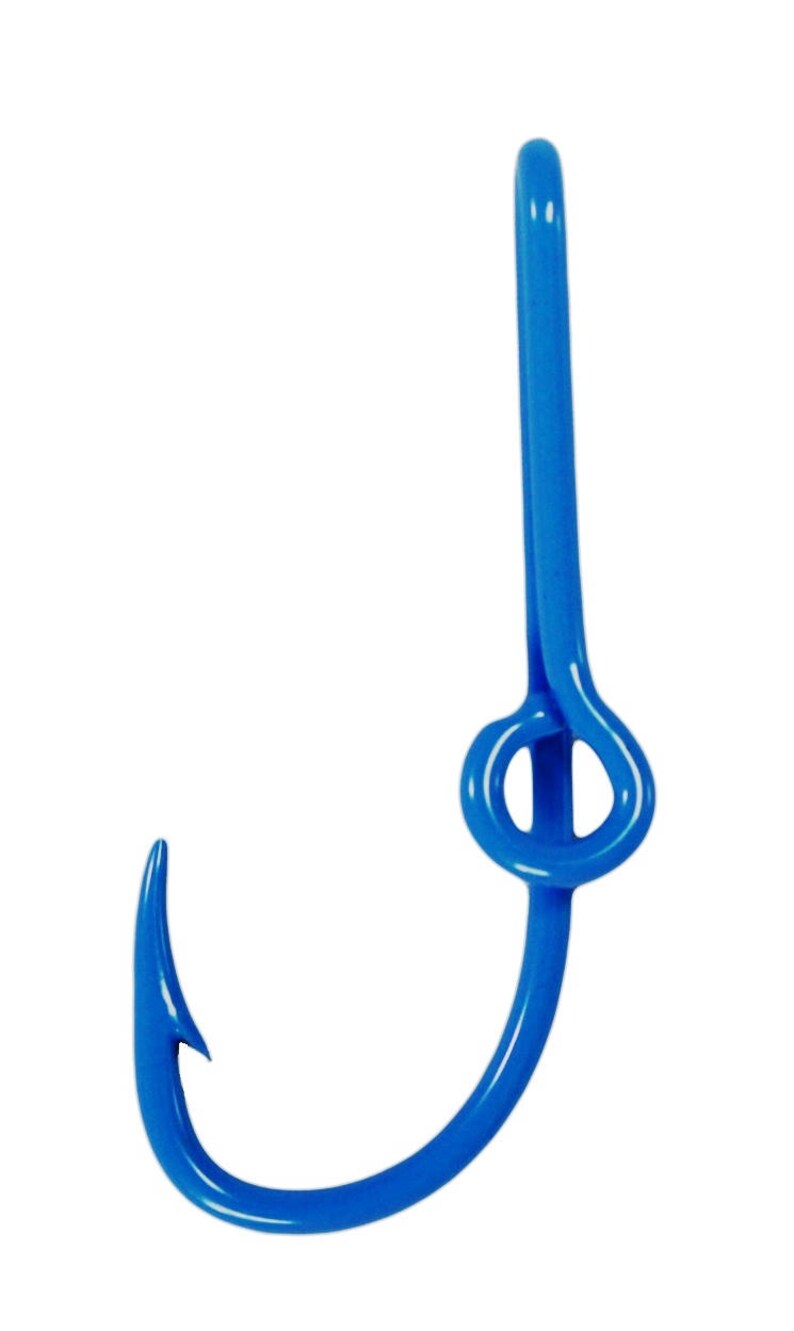 Light Blue Powder Coated Fish Hook for Hat Brim or Bill | Etsy