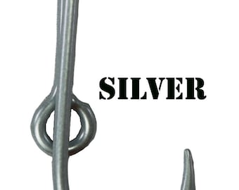 Fishing Hook for Cap Bill or Brim Purple Powder Coated Fish | Etsy