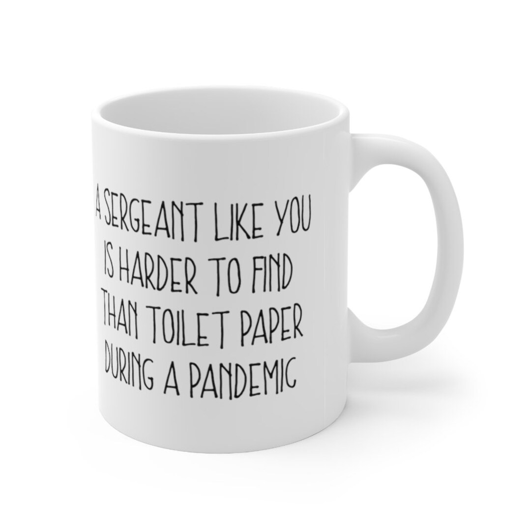 Sergeant Gifts, Sergeant Police, Gift for Sergeant, Sergeant Mug ...