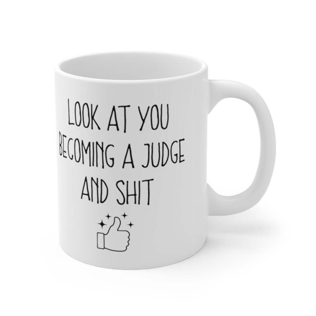 Judge Mug, Becoming a Judge, Judge Gift, New Judge - Etsy