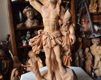 Sango Orisa Statue Genuine Hand Carved From Nigeria - Etsy