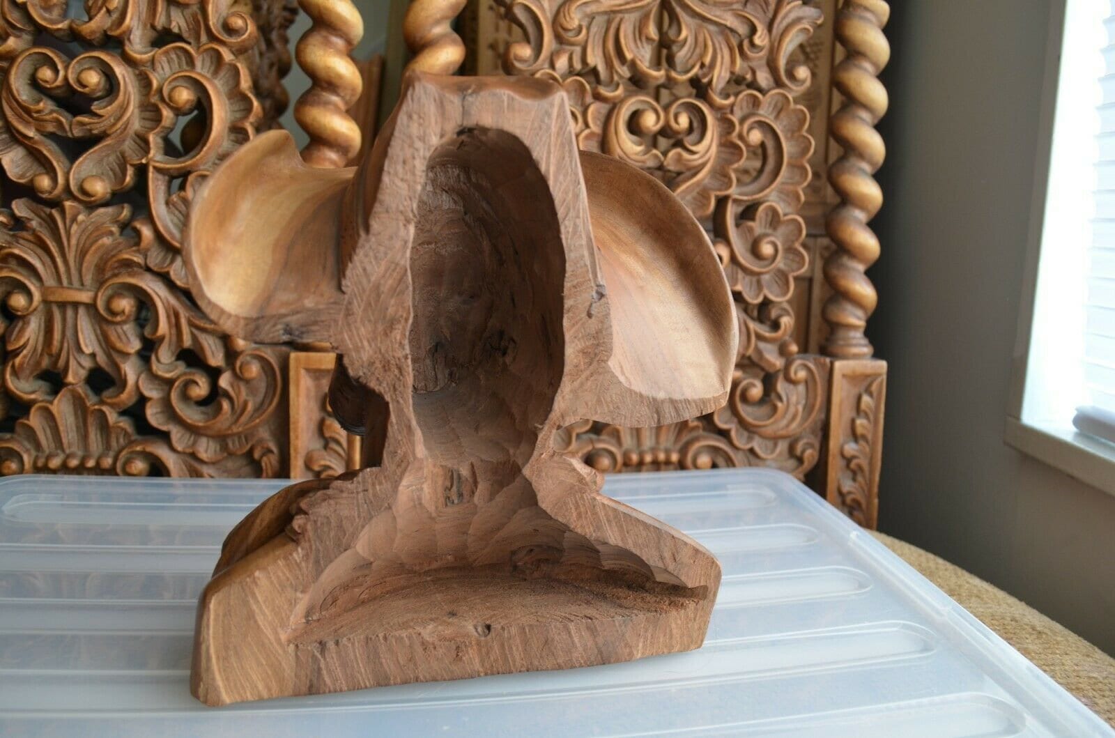 Hand Carved Wood Realistic Western Art Cowboy Sculpture Hand Carved ...