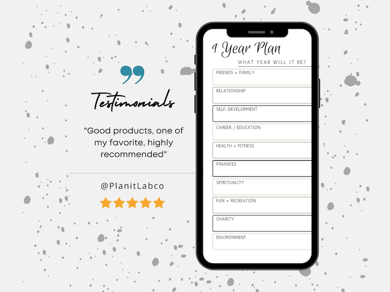 Goal Planner BUNDLE, 2024 Goals Tracker, SMART Goal Setting Kit, New ...