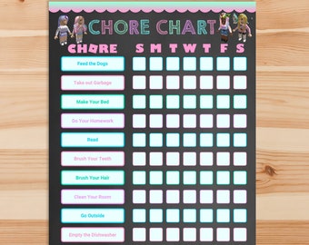 Roblox Chore Chart - Etsy