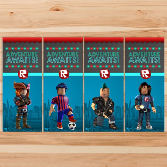 Roblox Bookmark Set Printable Roblox Kid's Bookmark Set - Etsy Australia