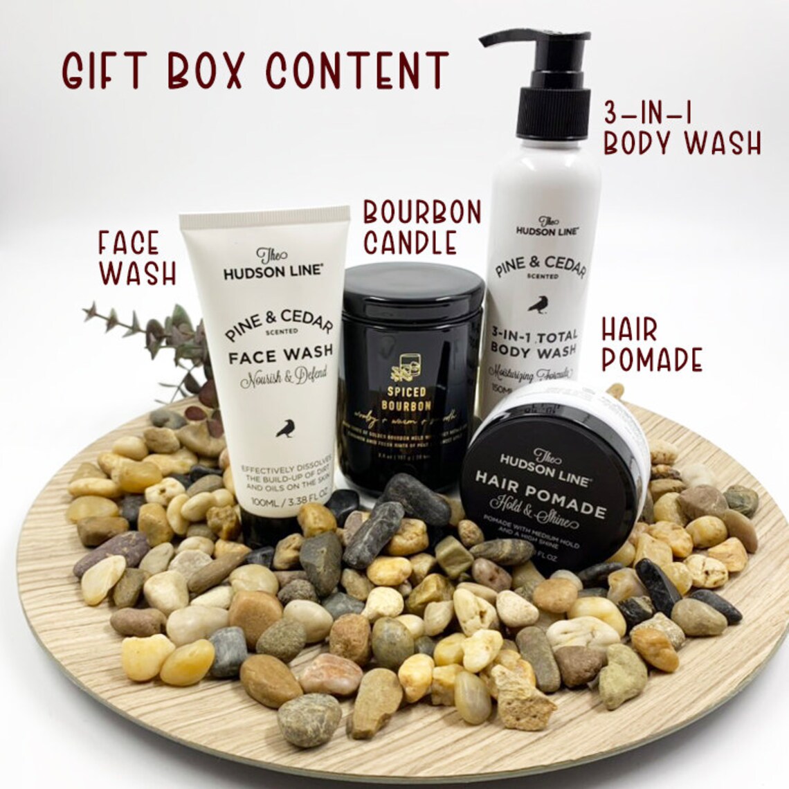 Gift Box for Men Skin Care Gift Set Father's Day Self Care for Man Gift ...