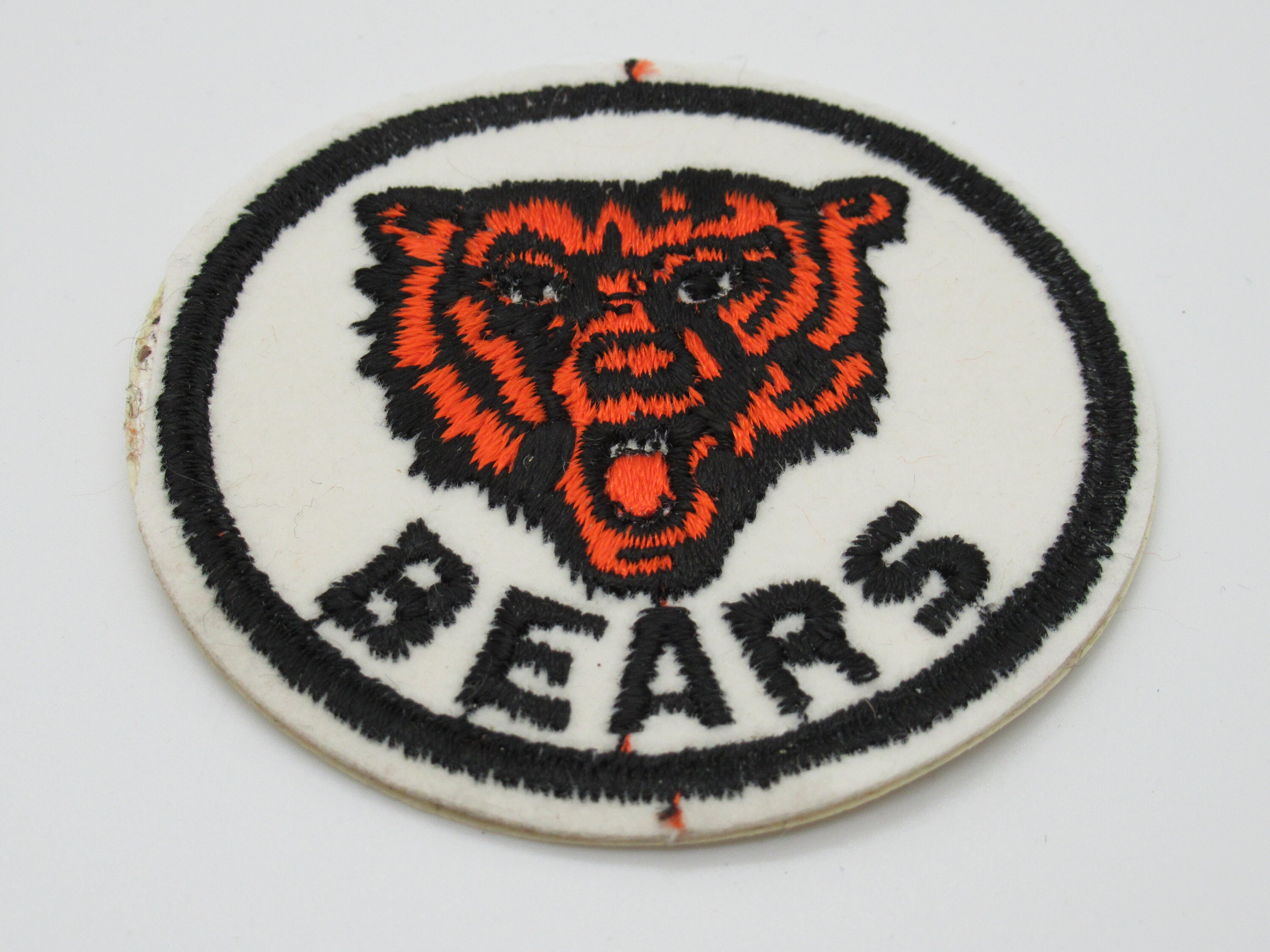 Chicago Bears Vintage Logo NFL Football Sticky Back 3 | Etsy