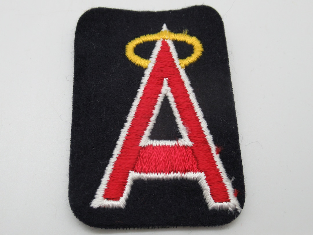 Los Angeles Angels Halos Vintage MLB Felt Iron on Rectangle - Etsy