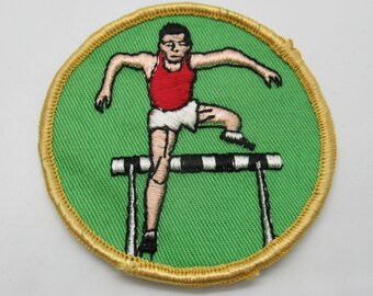 Track and Field Patch - Etsy