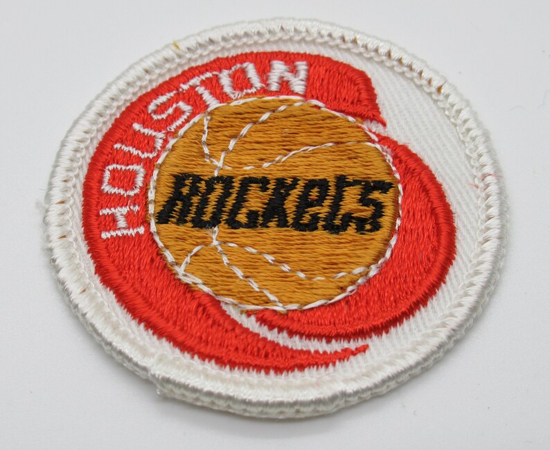 Houston Rockets Logo Vintage NBA Basketball Sew on 2 - Etsy