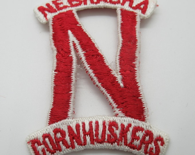 Nebraska University Cornhuskers NCAA Football Iron on Patch - Etsy