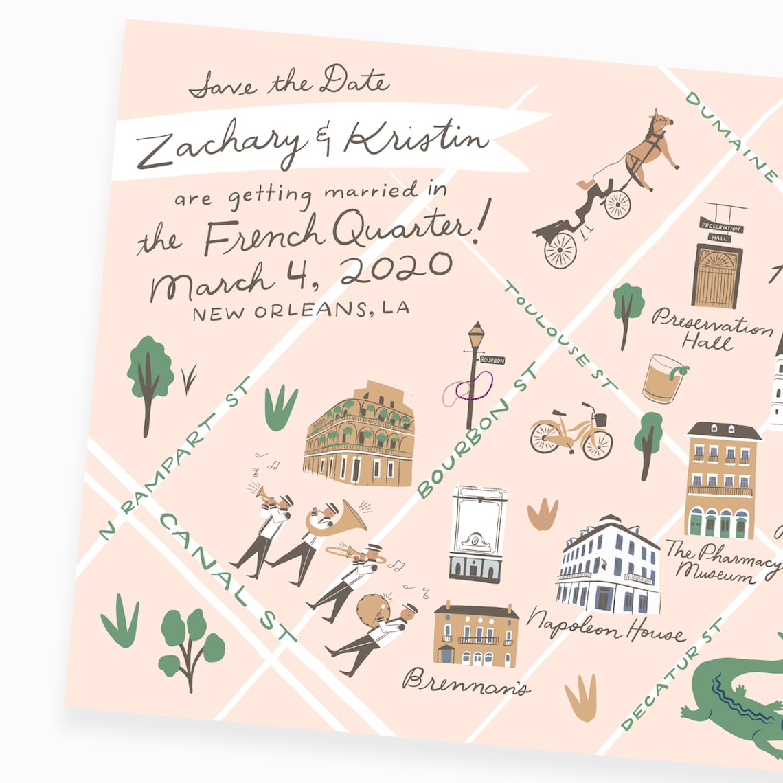 Custom Save the Date Map Invitation Welcome Map Itinerary - Etsy
