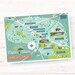 Map Invitation Suite Save the Date Reply Card Itinerary - Etsy