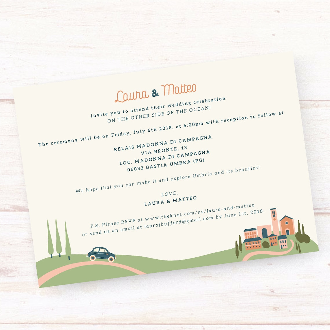 Custom Wedding Invitation Map Save the Date Welcome Map | Etsy