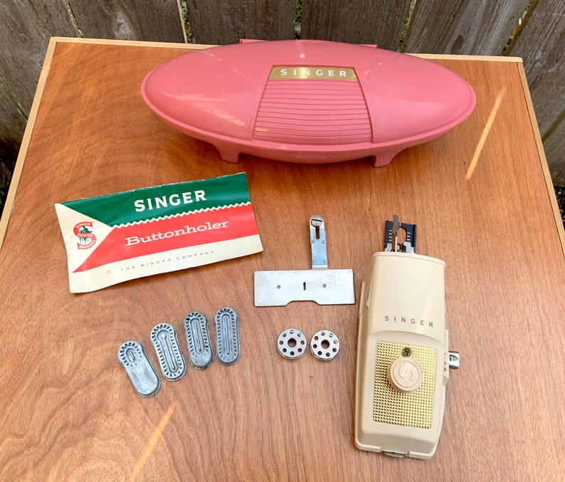 Vintage Singer Button Hole Maker Singer Sewing Parts Button - Etsy