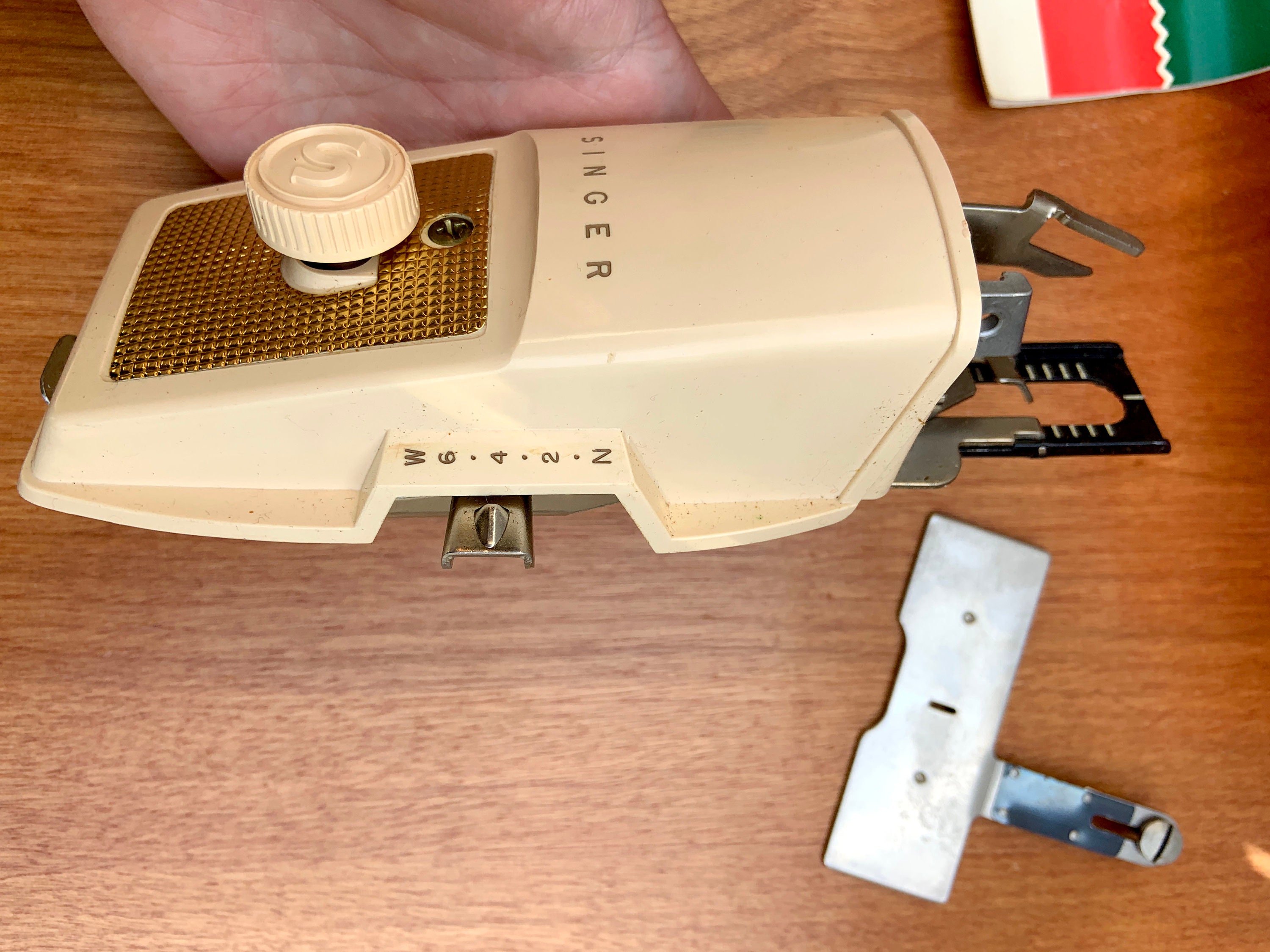 Vintage Singer Button Hole Maker Singer Sewing Parts Button - Etsy