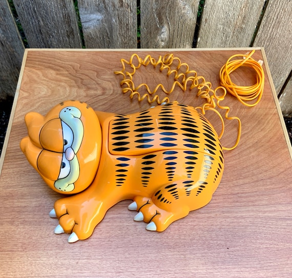Vintage garfield tyco landline phone - munimoro.gob.pe