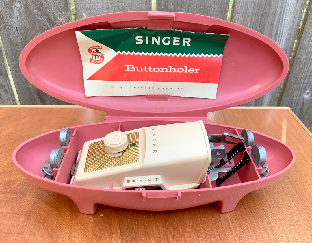 Vintage Singer Button Hole Maker, Singer Sewing Parts, Button Hole ...