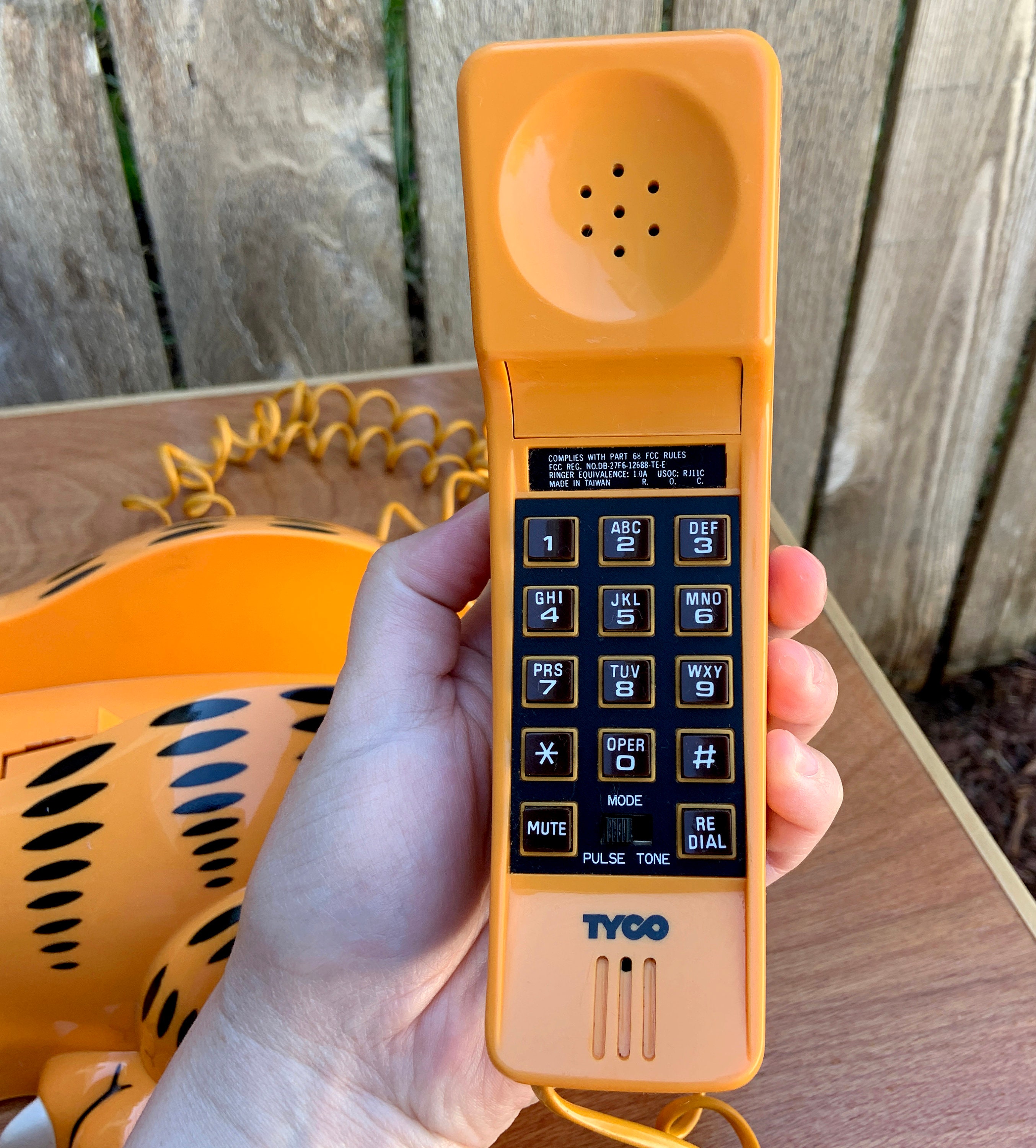 Vintage garfield tyco landline phone - munimoro.gob.pe