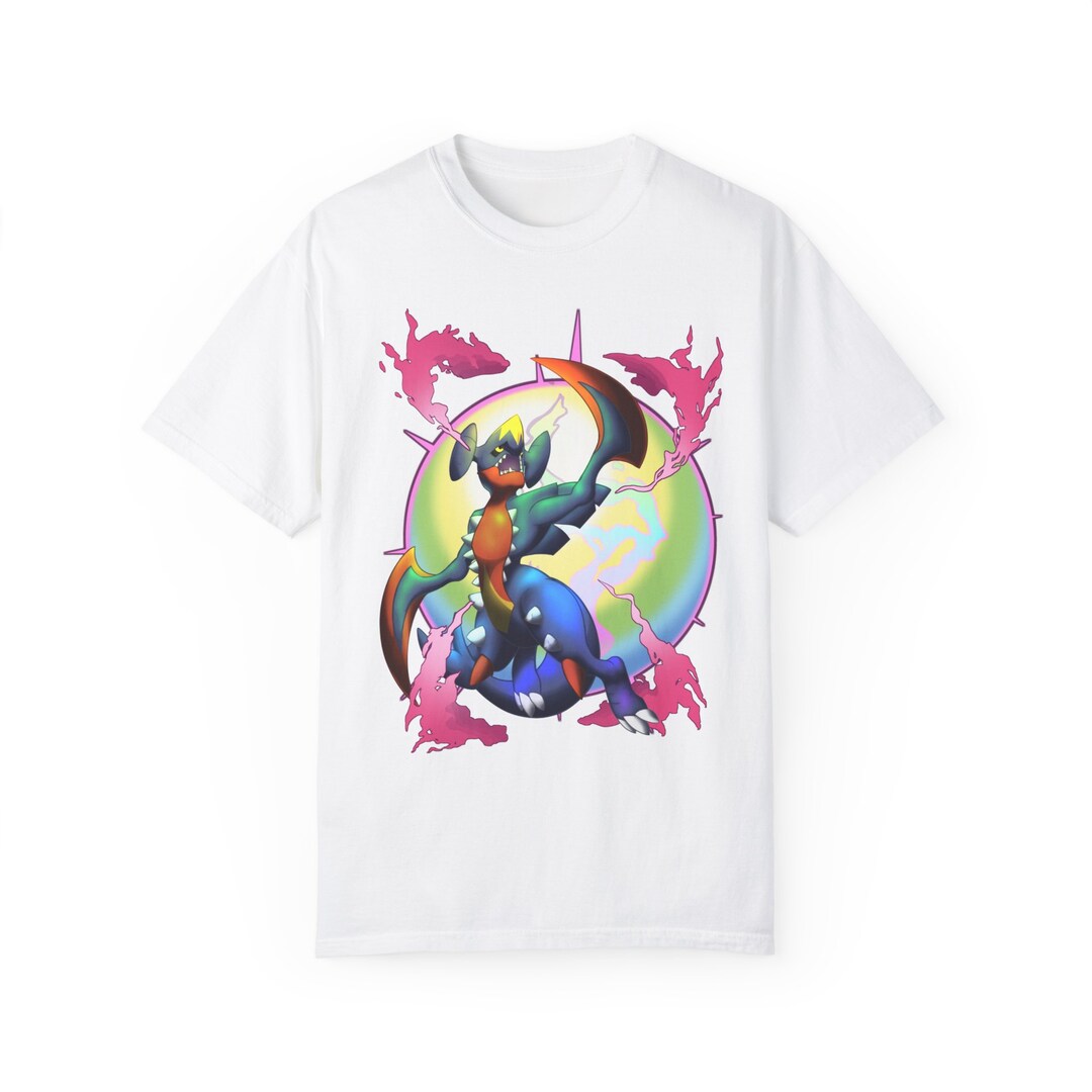 Mega Garchomp Men Woman Anime T-shirt - Etsy