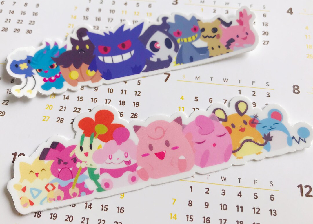 Ghost and Fairy Vinyl Sticker Pack - Etsy