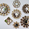 Peruvian Mirrors eye and Rays 45cm Wall Mirror Home Decoration ...