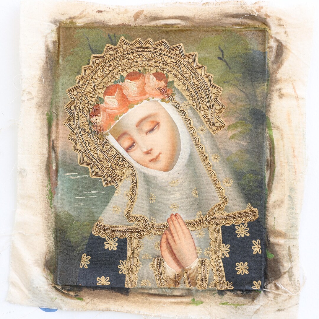 Cuzco Painting, Andean Colonial Art, Handmade in Peru | Virgin, Saints ...