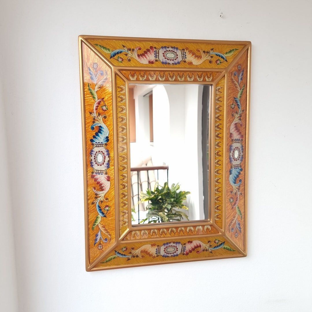 Peruvian Mirrors colonial Real Interior Decoration Wall Mirror Home ...