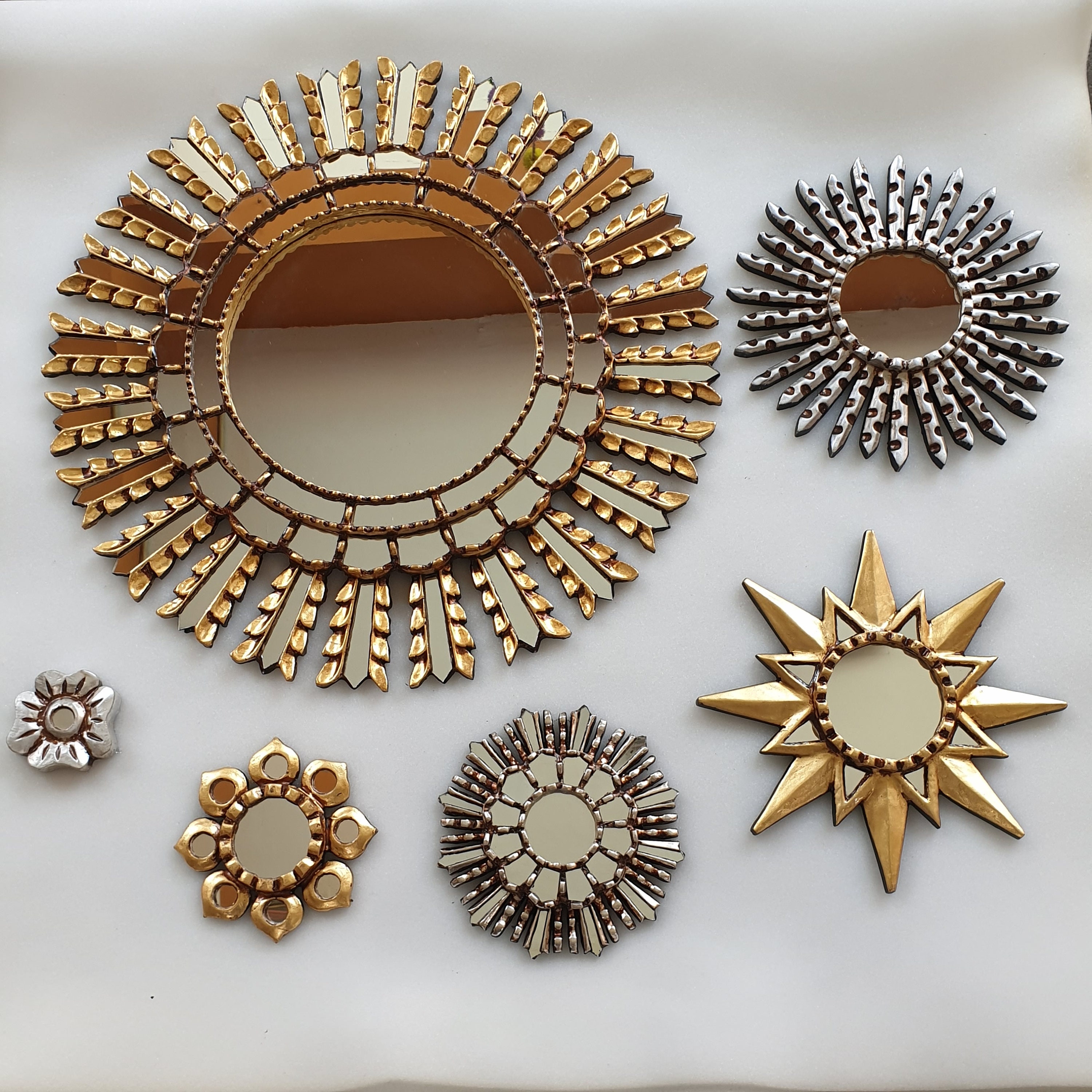 Peruvian Mirrors real Interior Decoration Wall | Etsy