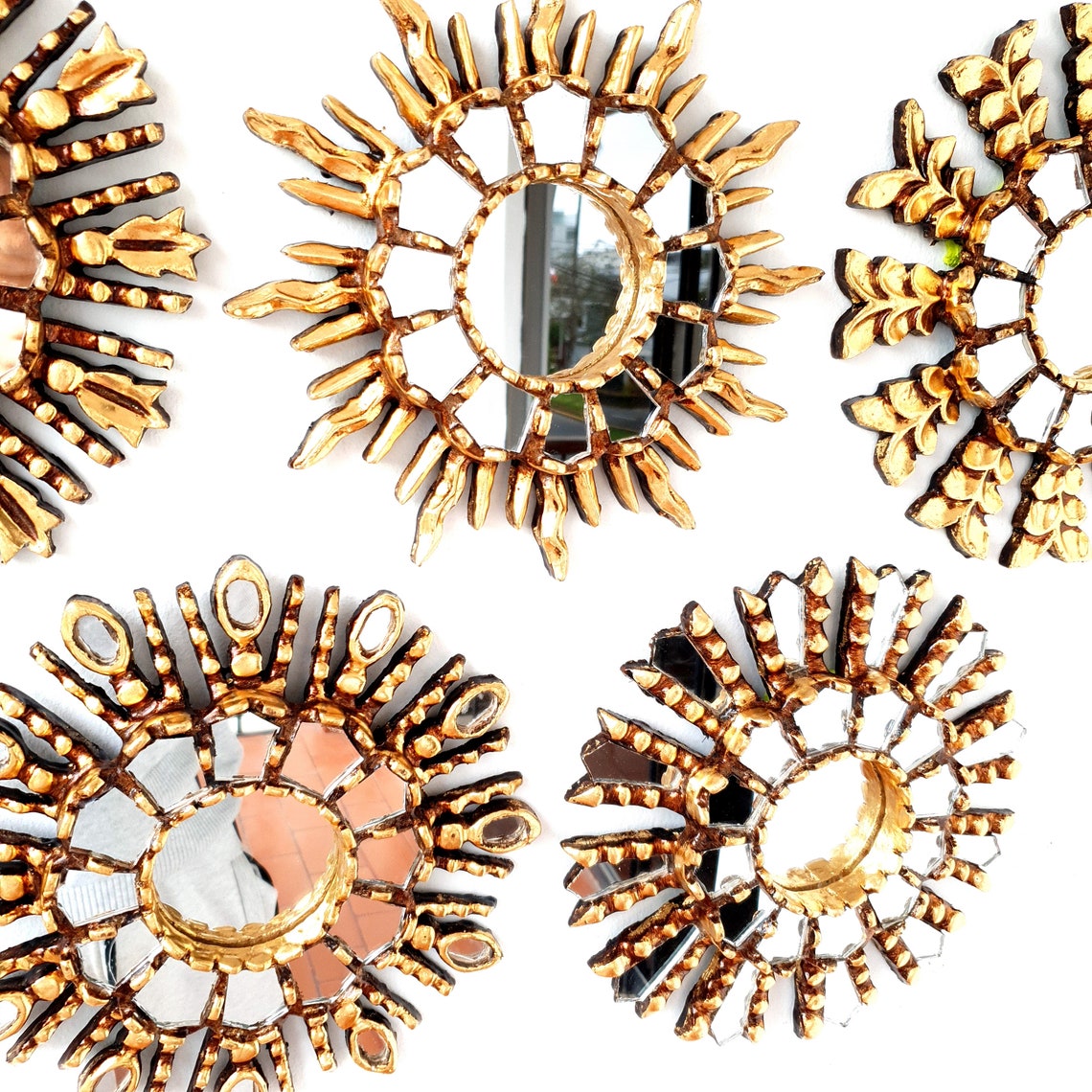 Peruvian Mirrors 25cm Estelar Decoración | Etsy