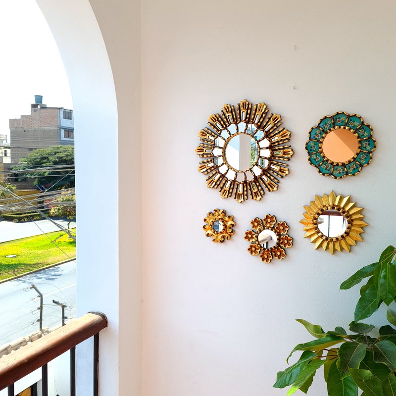 Sun Mirrors Set - Etsy