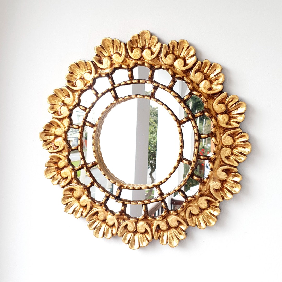 Peruvian Mirrors Shell 40cm Wall Mirror Home Decoration Decorative ...
