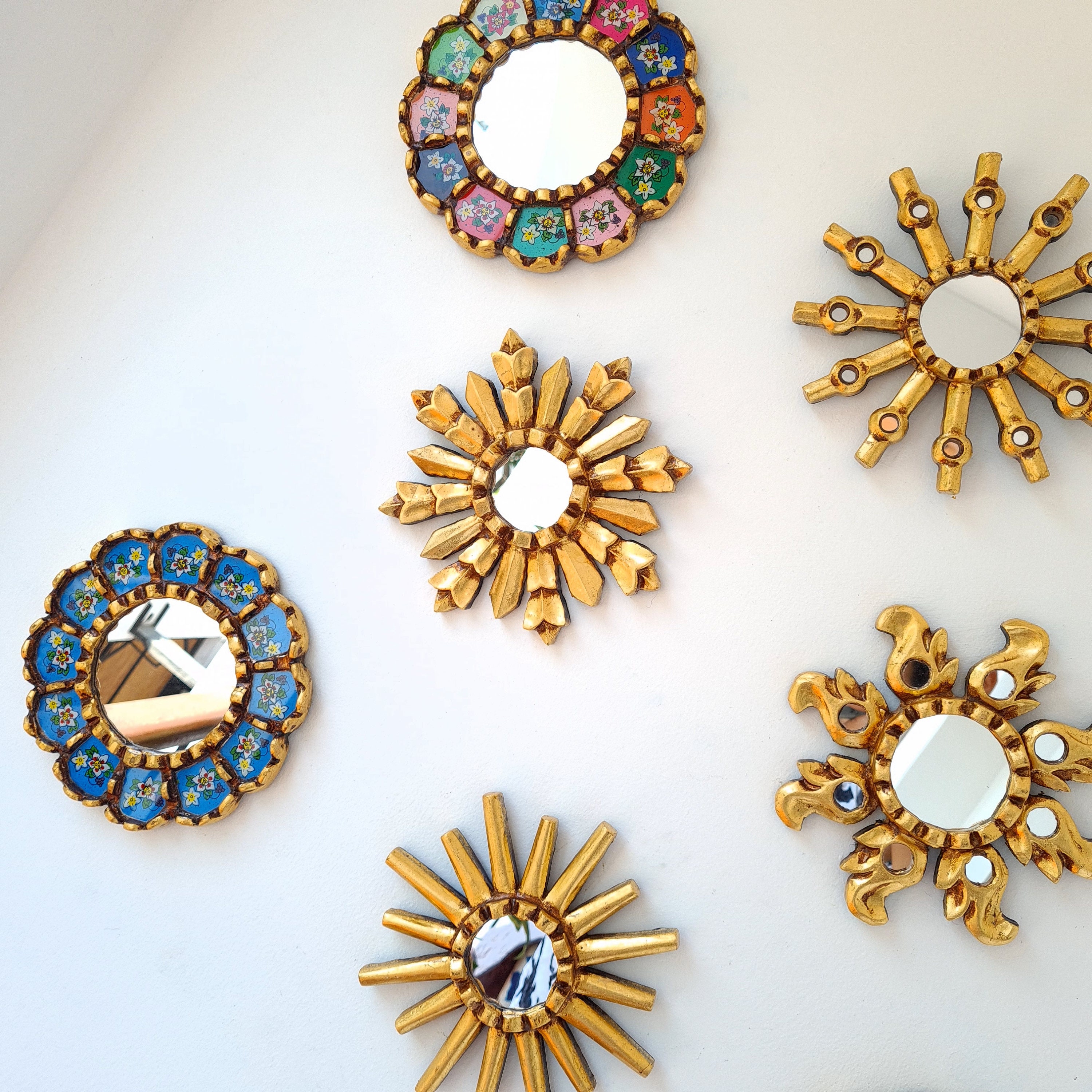 Peruvian Mirrors Sophisticated Collection 20cm 1 | Etsy